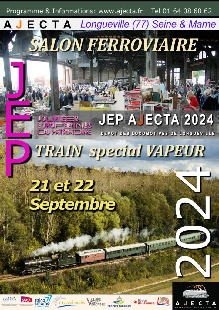 JEP AJECTA - September 21 - 22, 2024 | TrainsDepot.org