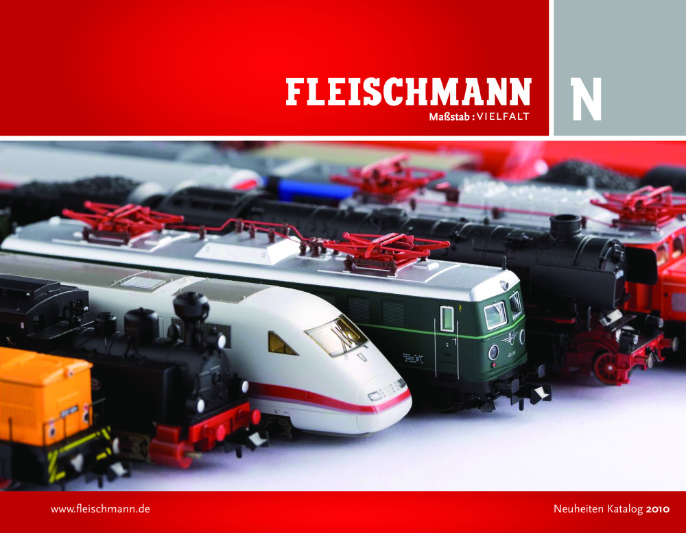 Fleischmann - Neuheiten Katalog 2010 | TrainsDepot.org