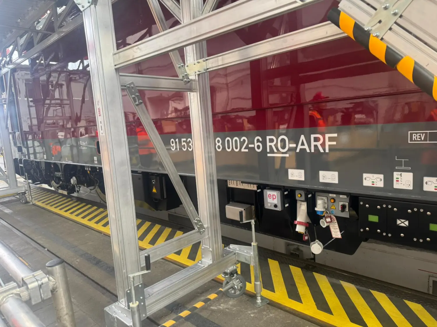 Factory Acceptance Test Images Alstom Traxx MS3 ARF SNTFC | TrainsDepot.org